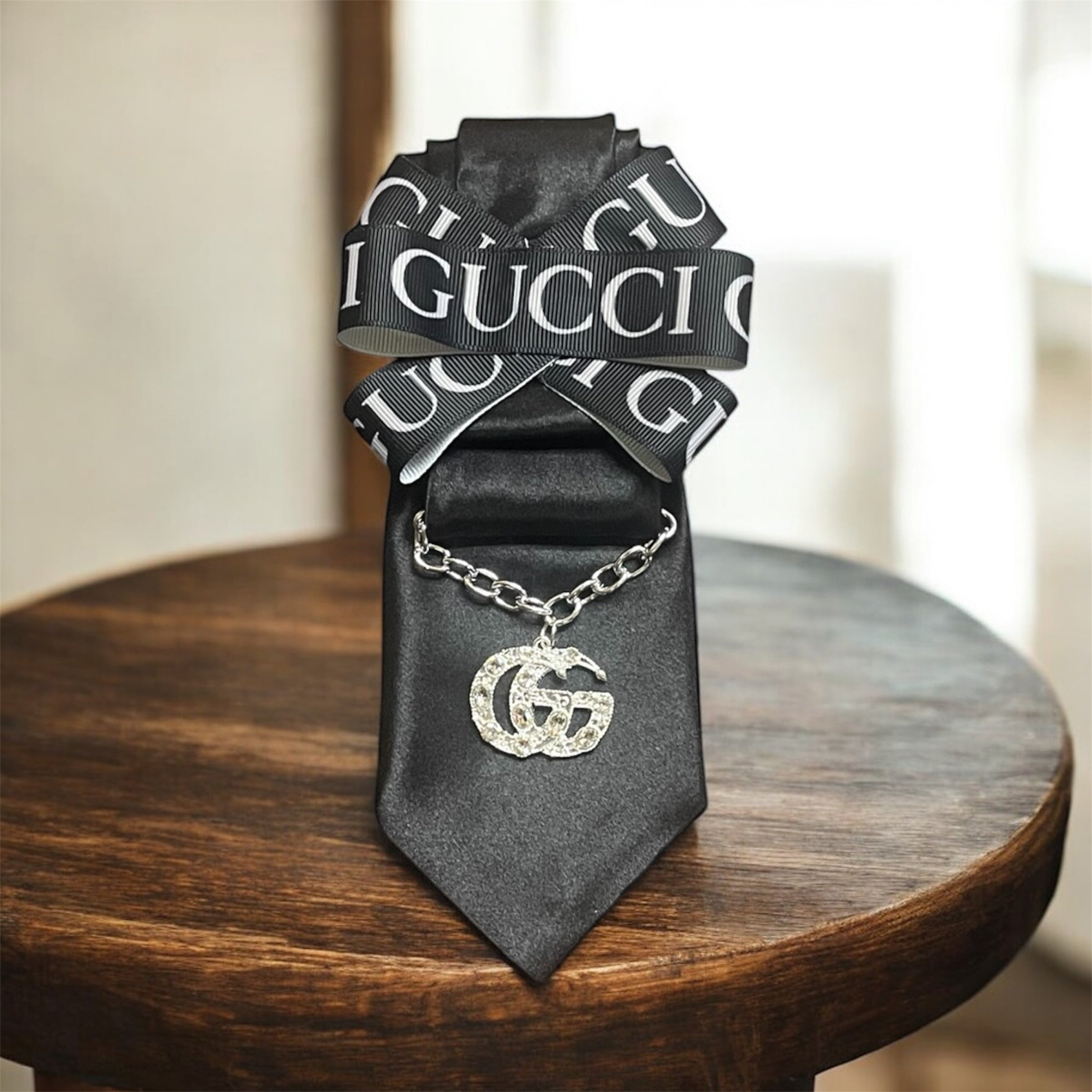 Shorty Tie Collection-Black G – Val's Savvy Style Space